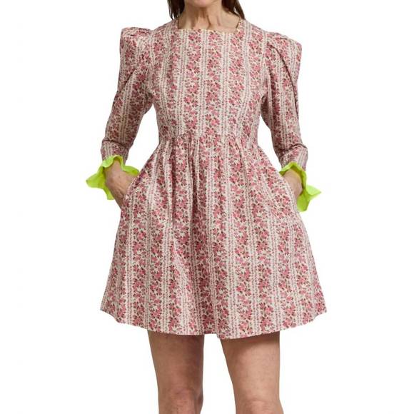 Batsheva | Dresses | New Batsheva Square Neck Mini Prairie Dress In ...